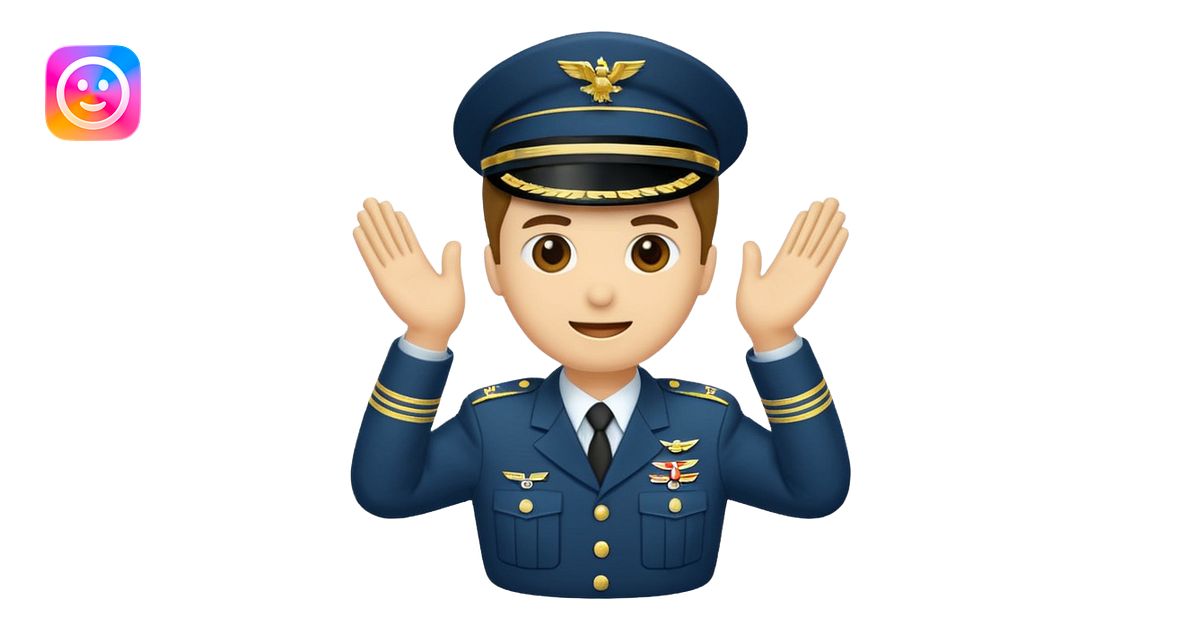 militar greeting emoji | AI Emoji Generator
