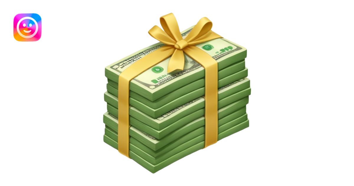 BIG STACK OF MONEY emoji | AI Emoji Generator