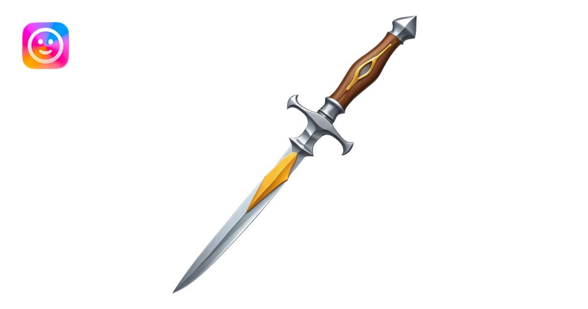 Dagger emoji | AI Emoji Generator