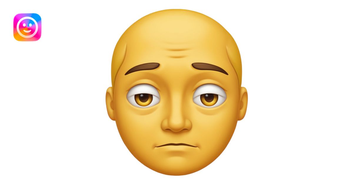 SIDE EYE EMOJI. 👀 like this but on a regular yellow face like this 🙄 ...