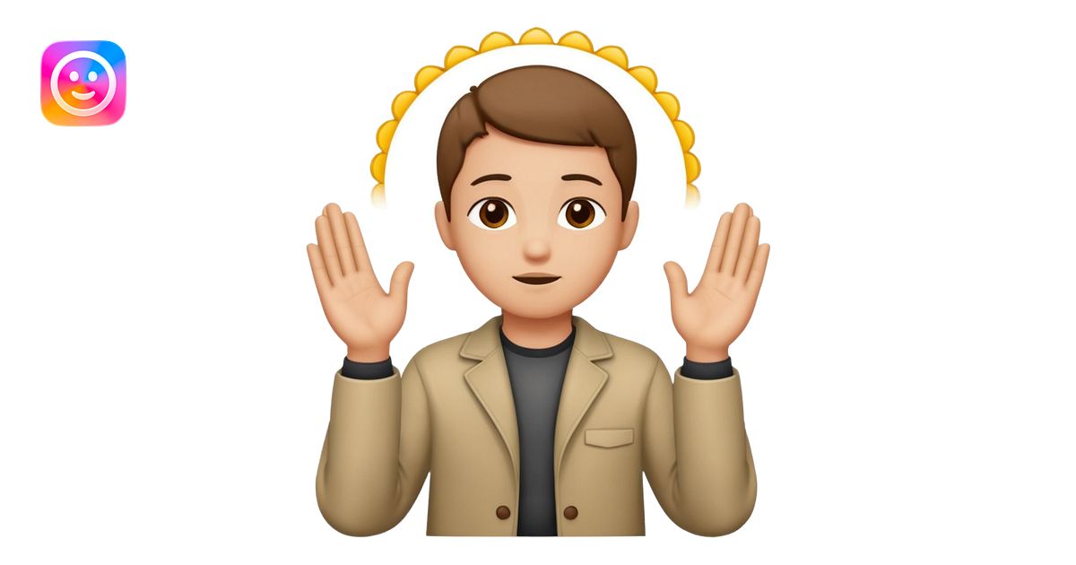 Create an emoji that reflects prayer (Islam) emoji | AI Emoji Generator