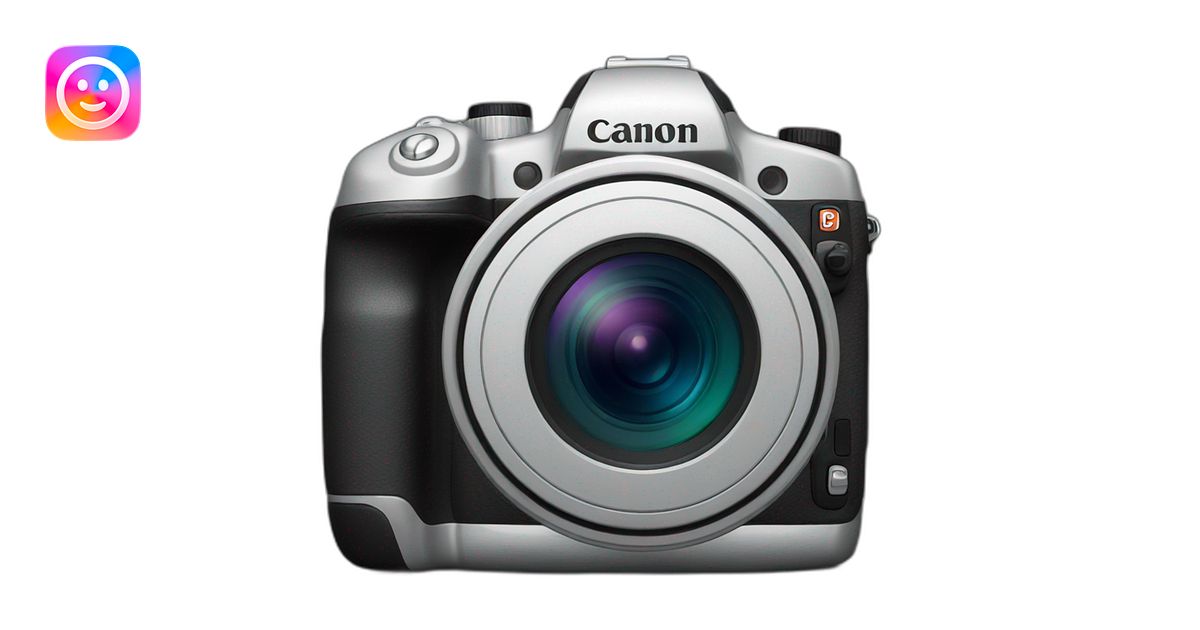 canon camera emoji | AI Emoji Generator