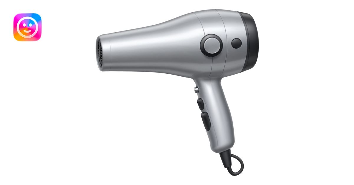 hair dryer emoji | AI Emoji Generator