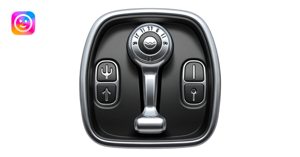 Manual transmission stick shift emoji emoji | AI Emoji Generator