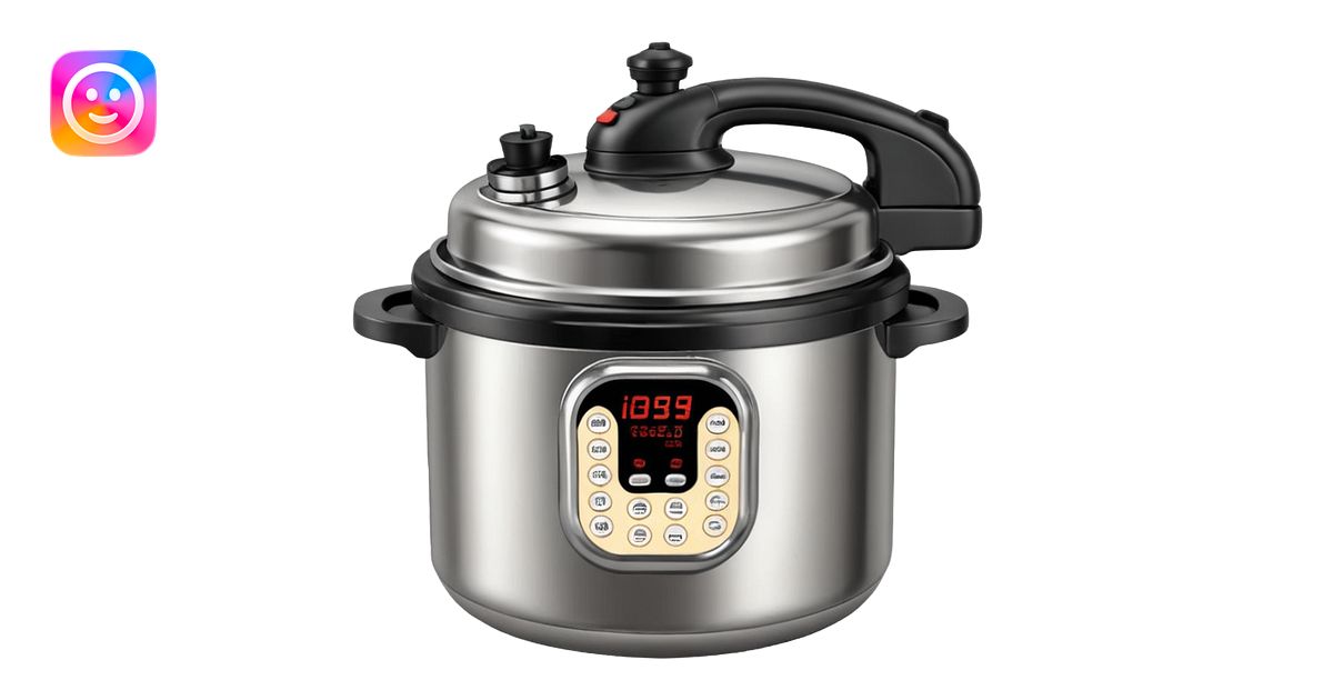 Create a imoji for Indian pressure cooker emoji | AI Emoji Generator