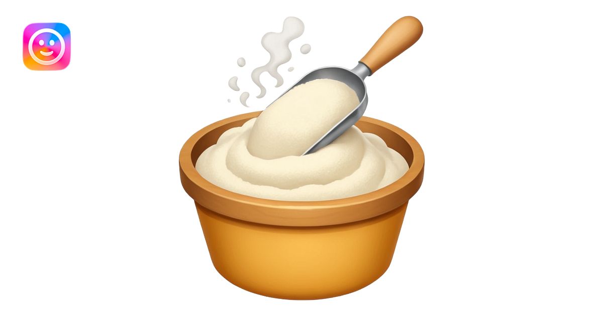 powder flour emoji | AI Emoji Generator