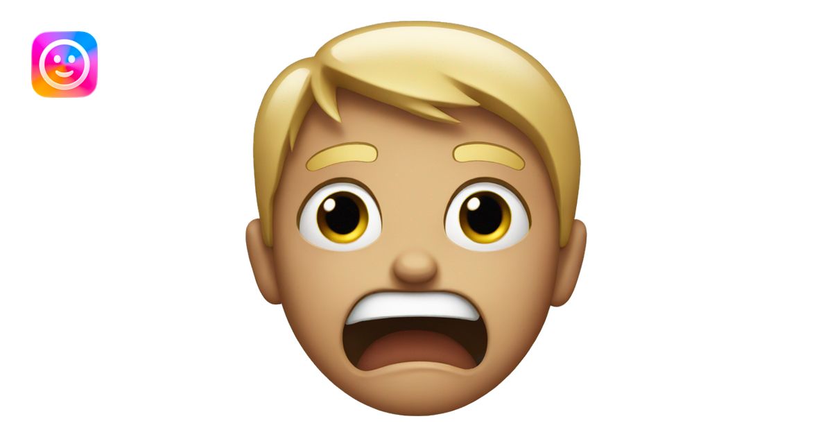 Scared face emoji | AI Emoji Generator