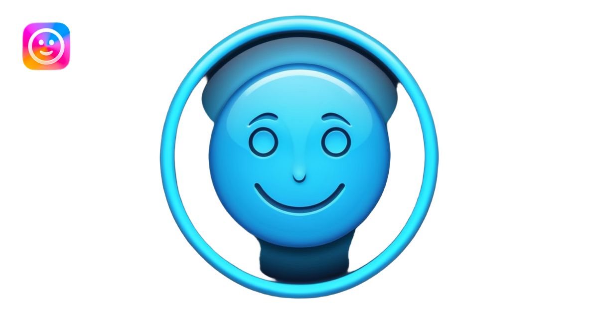 Insta blue tick emoji | AI Emoji Generator
