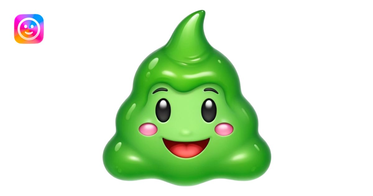 Slime emoji emoji | AI Emoji Generator