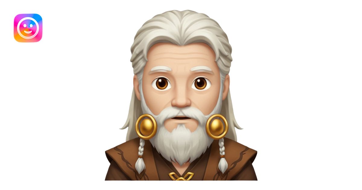 Pan, God of the Wild from Gods and Goddesses with long white hair and ...