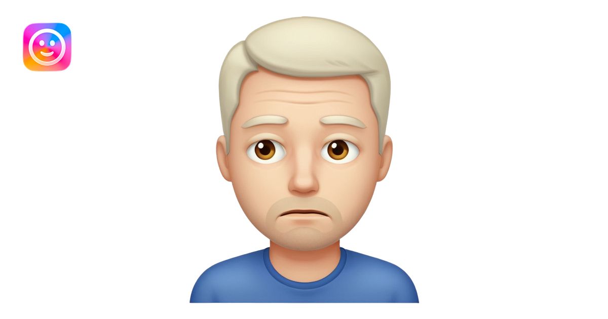 exhausted man emoji | AI Emoji Generator