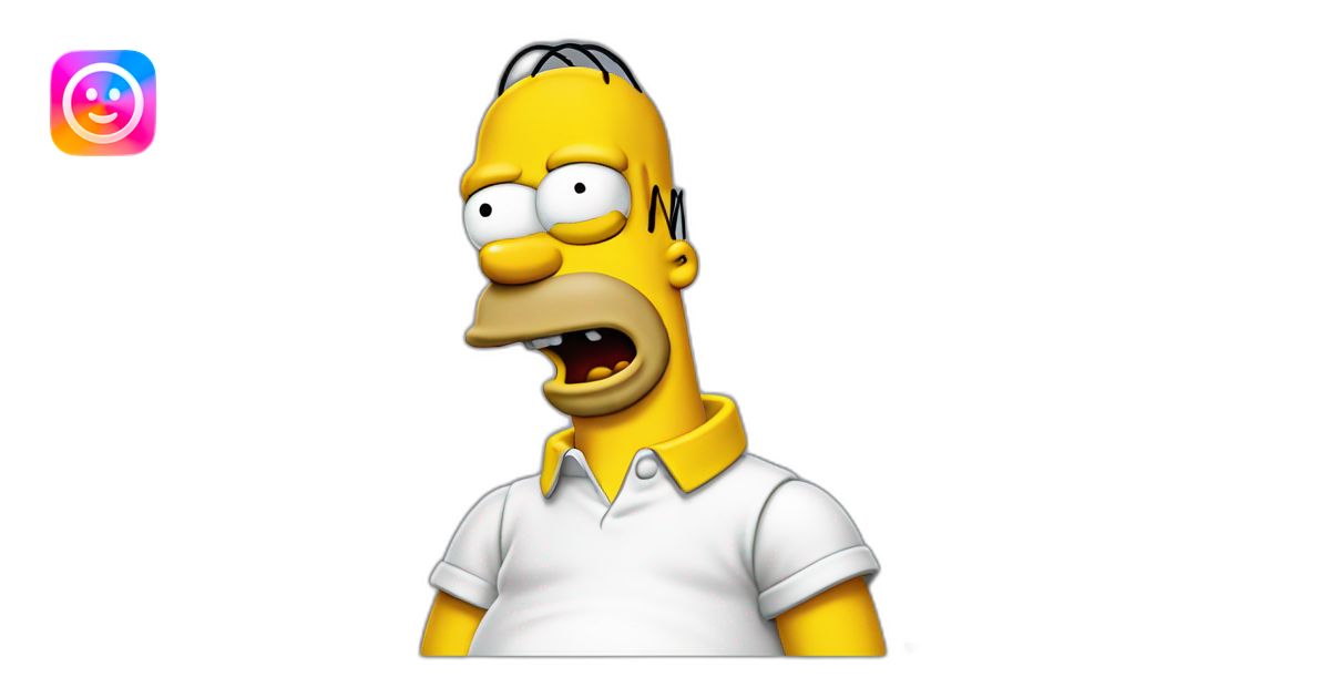 homer simpson flabbergasted emoji | AI Emoji Generator