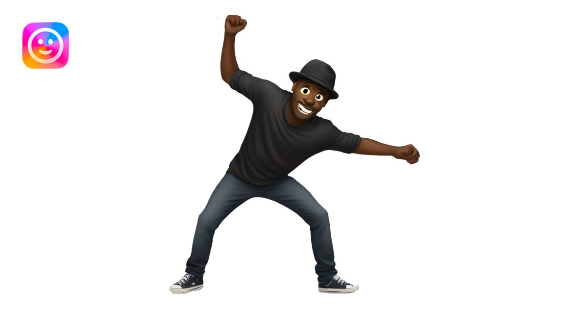 black man twerking emoji | AI Emoji Generator