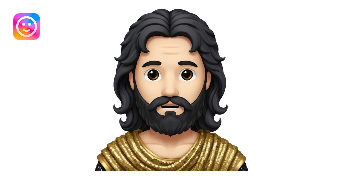 Pluto, God of Death from Roman Deities with long black wavy hair and ...