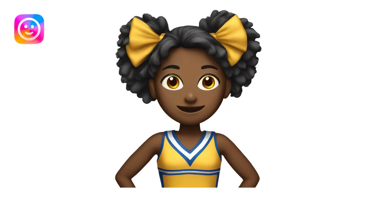 cheerleader emoji | AI Emoji Generator