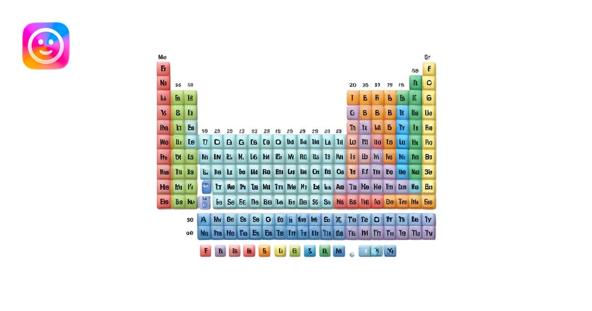 Periodic table emoji | AI Emoji Generator