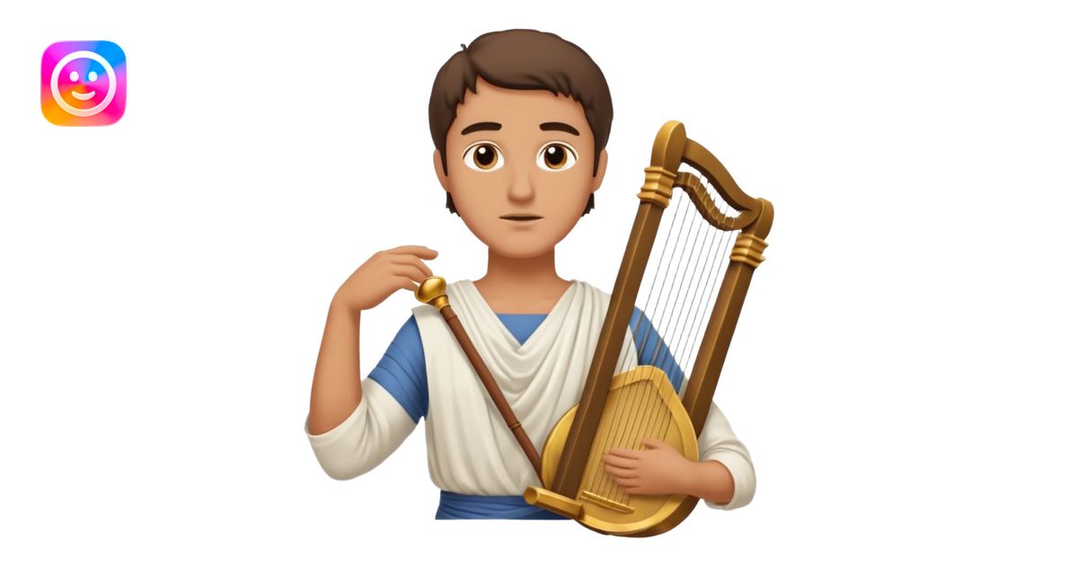 ancient greek people listening to a poet emoji | AI Emoji Generator
