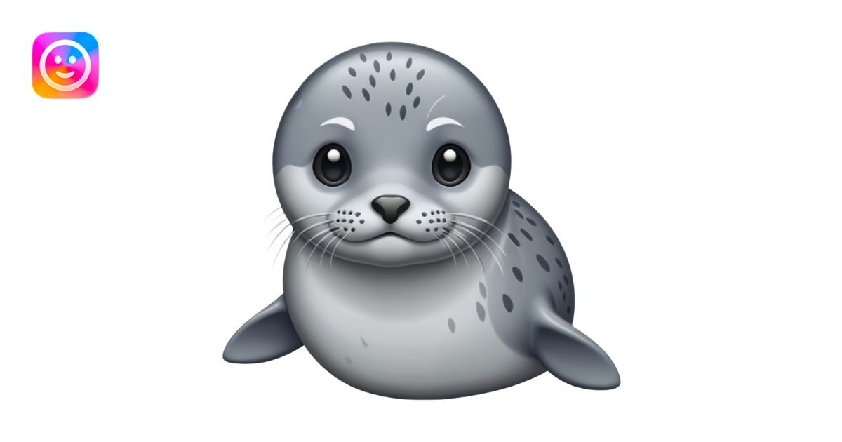 Harbor seal emoji | AI Emoji Generator