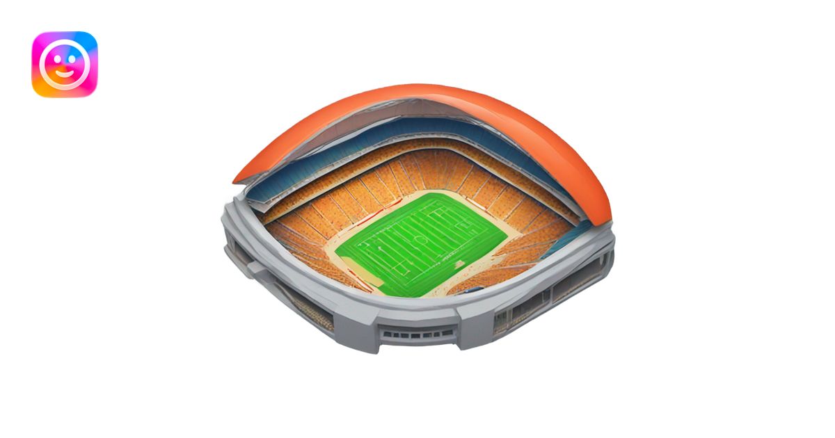 Progressive stadium emoji | AI Emoji Generator