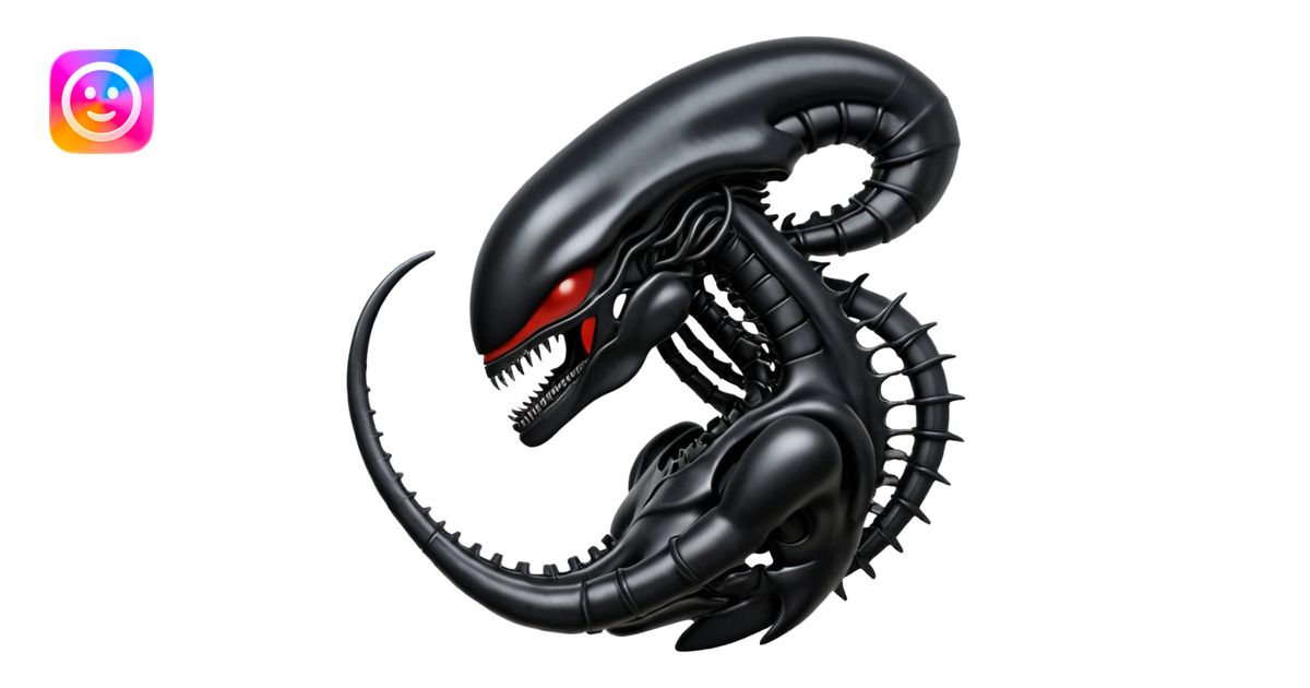Xenomorph emoji | AI Emoji Generator