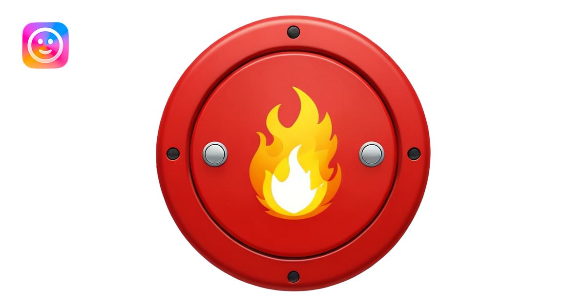 Fire alarm emoji | AI Emoji Generator