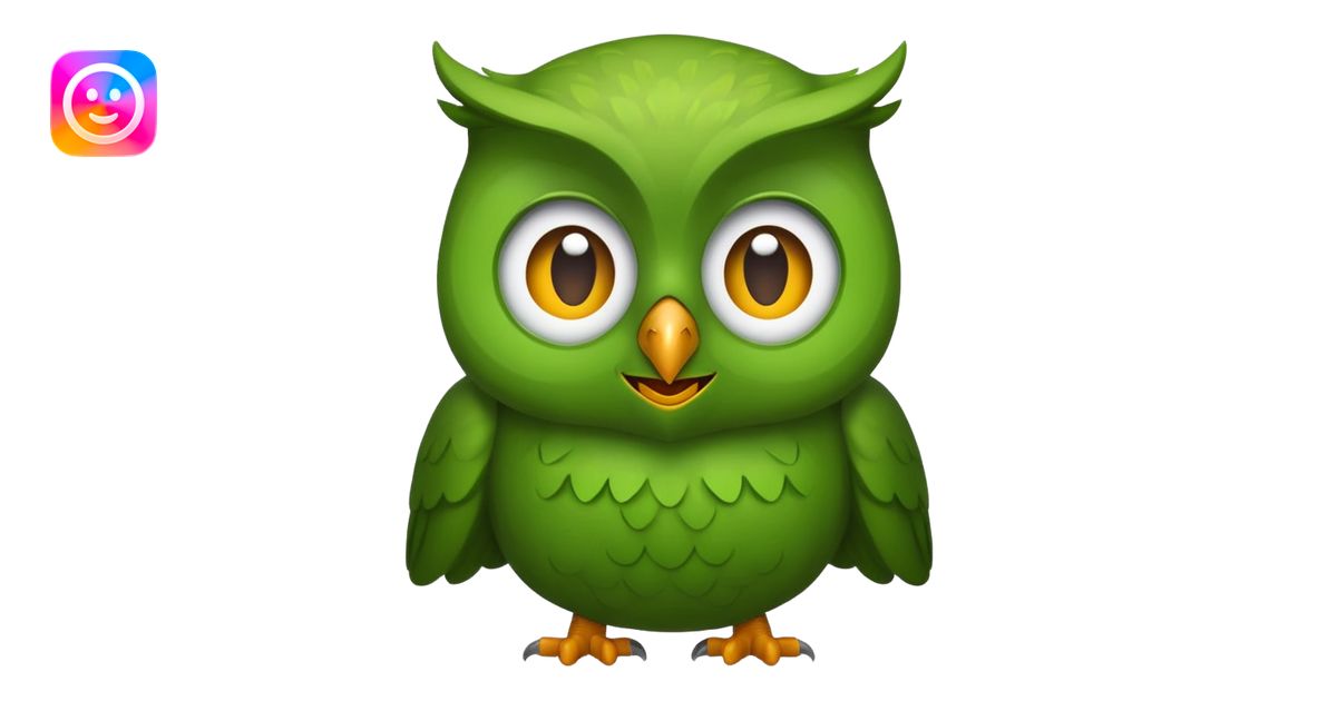 Duolingo emoji emoji | AI Emoji Generator