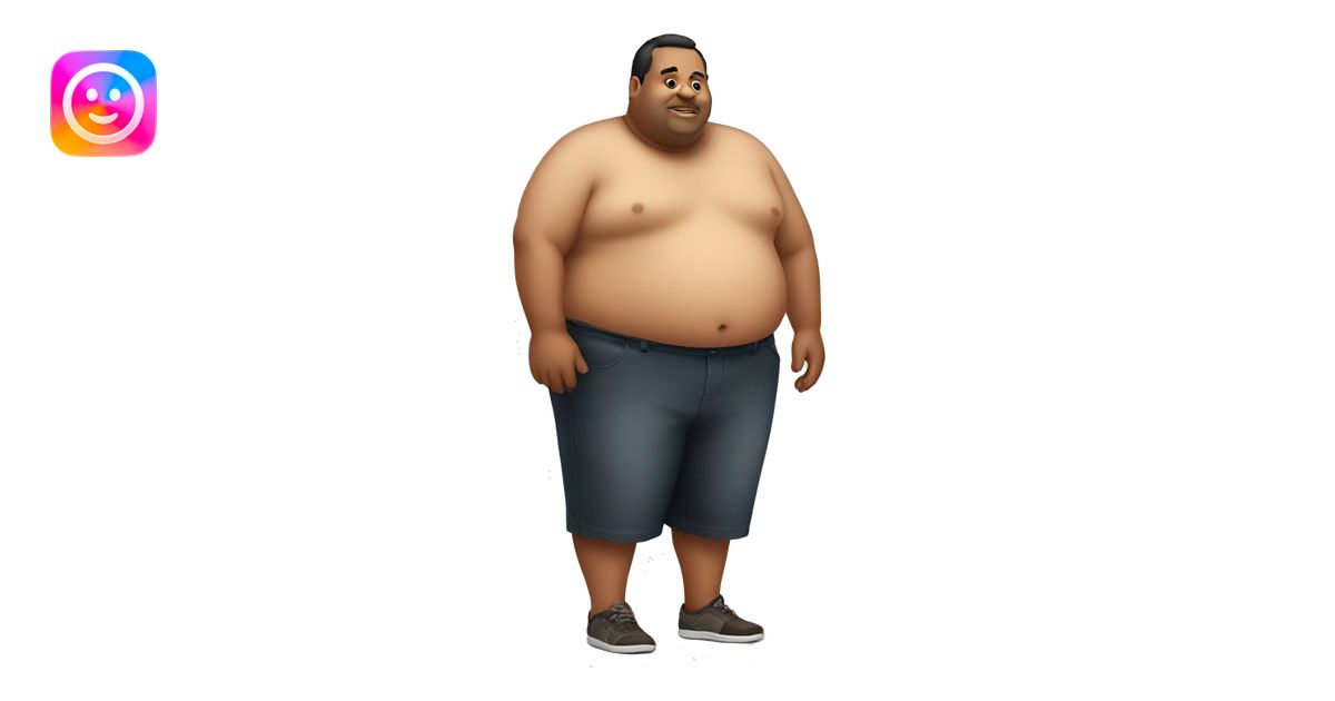 Fat guy emoji | AI Emoji Generator
