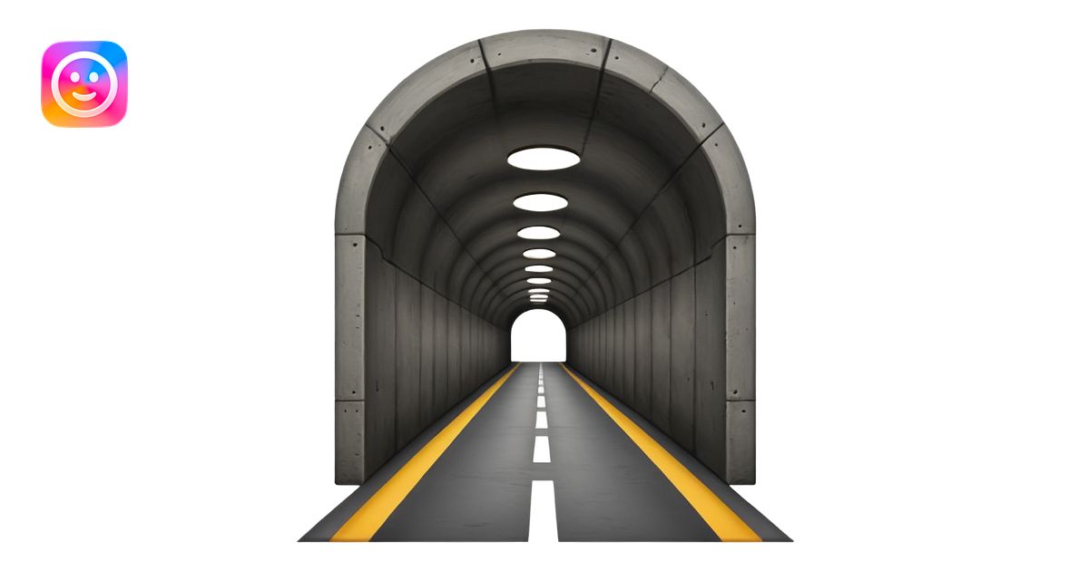 The tunnel emoji | AI Emoji Generator