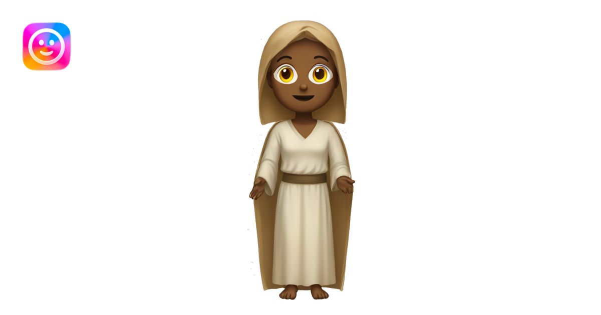 PROPHET WOMAN BLIND emoji | AI Emoji Generator