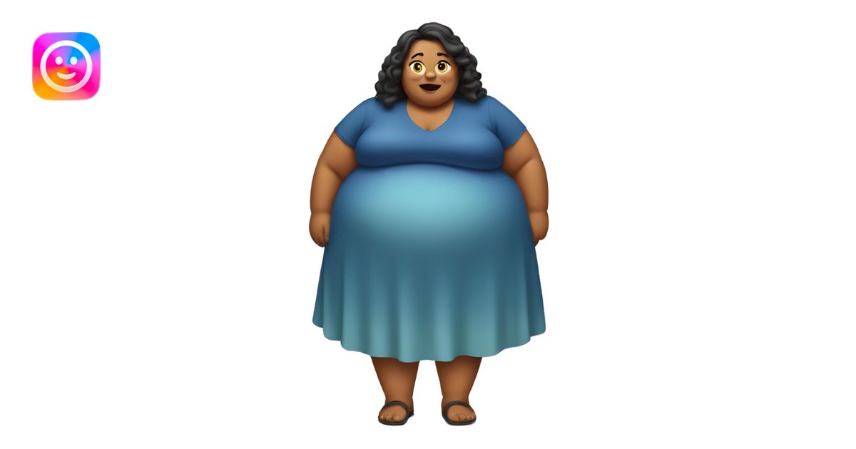 fat woman emoji | AI Emoji Generator