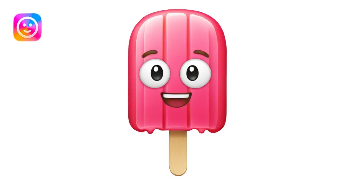 Popsicle emoji | AI Emoji Generator