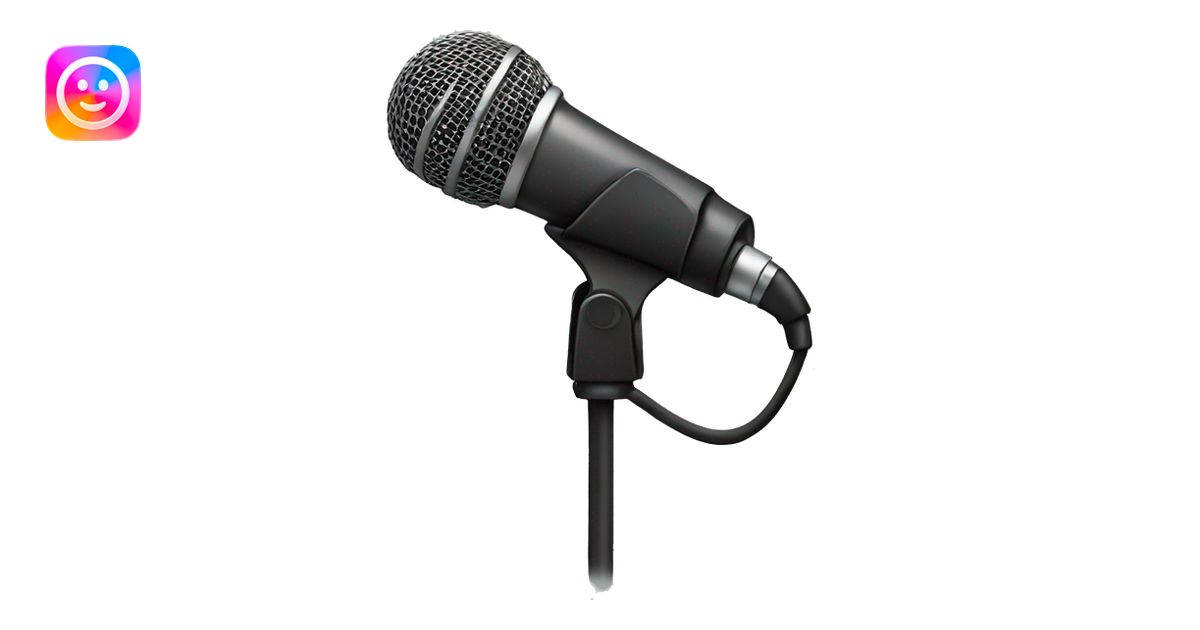 Hand dropping mic emoji | AI Emoji Generator