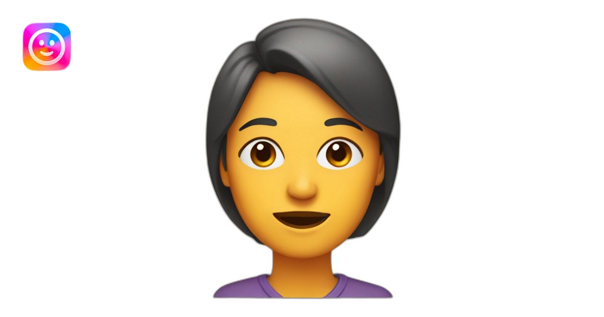Mam with a fireplace on face emoji | AI Emoji Generator