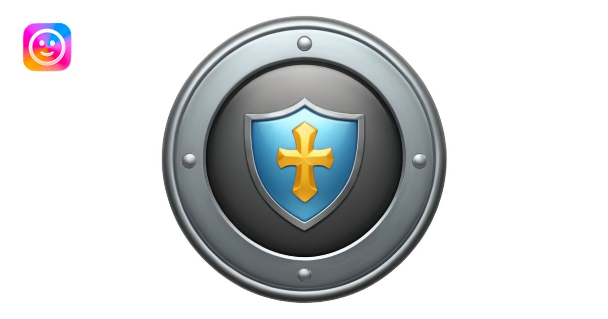Shield emoji | AI Emoji Generator