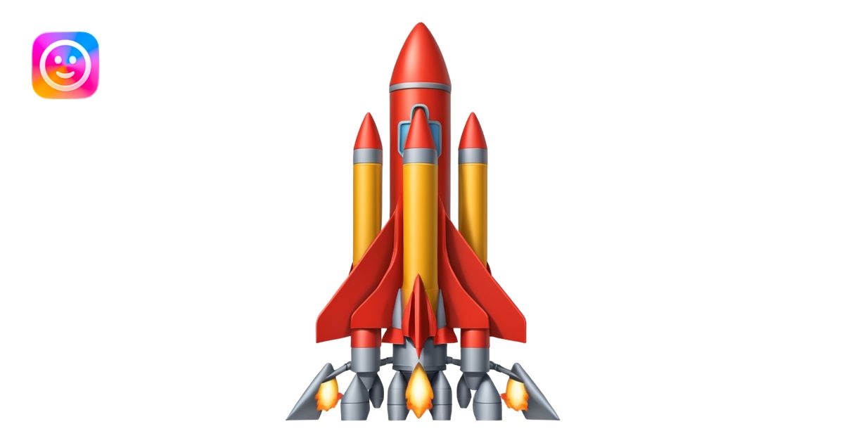 Multiple Rocket Launch System emoji | AI Emoji Generator