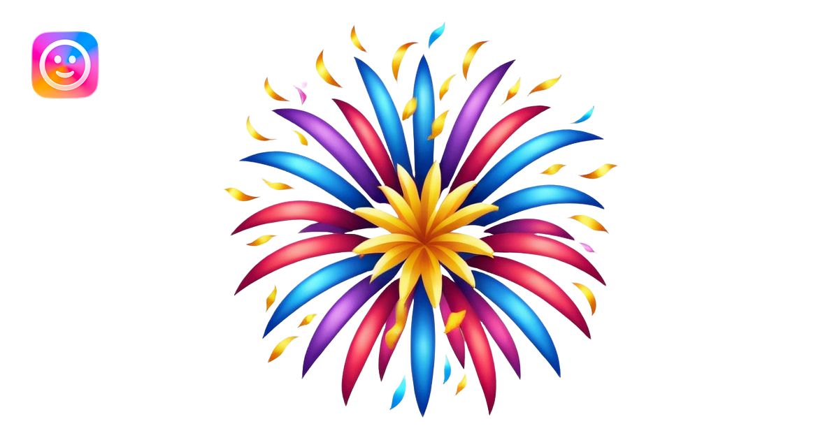 Fireworks emoji | AI Emoji Generator
