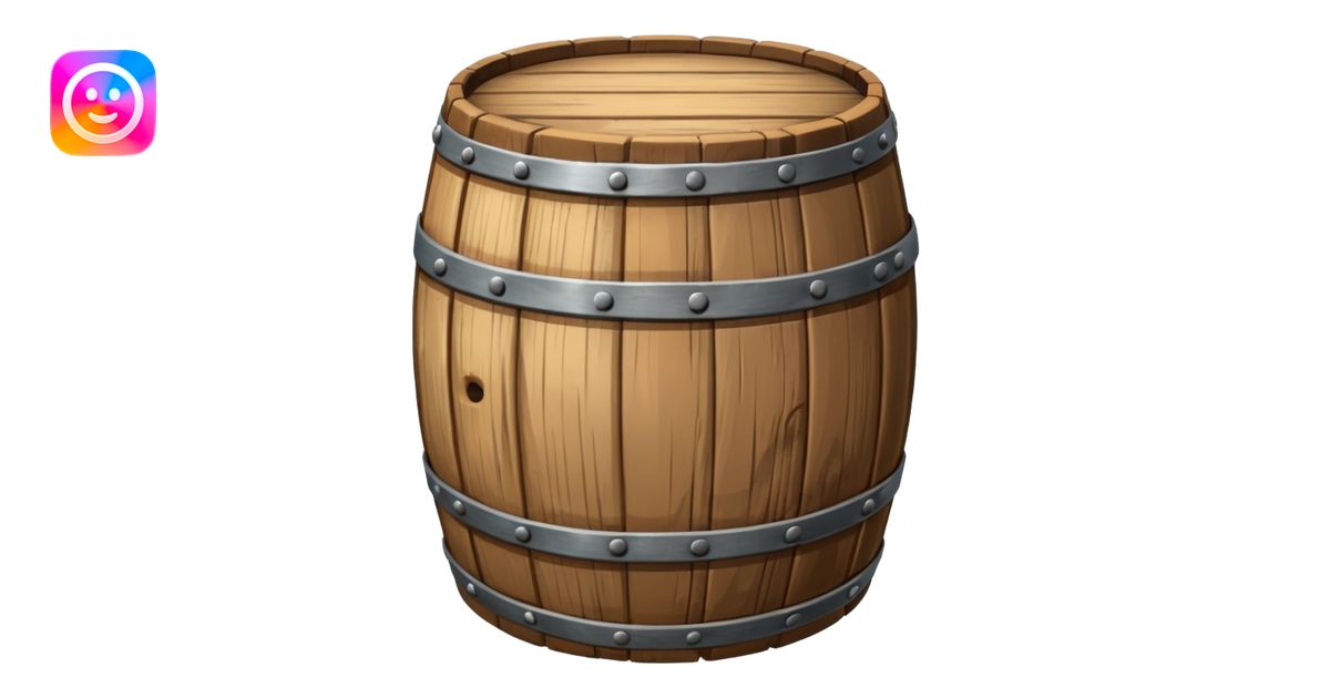 Barrel emoji | AI Emoji Generator
