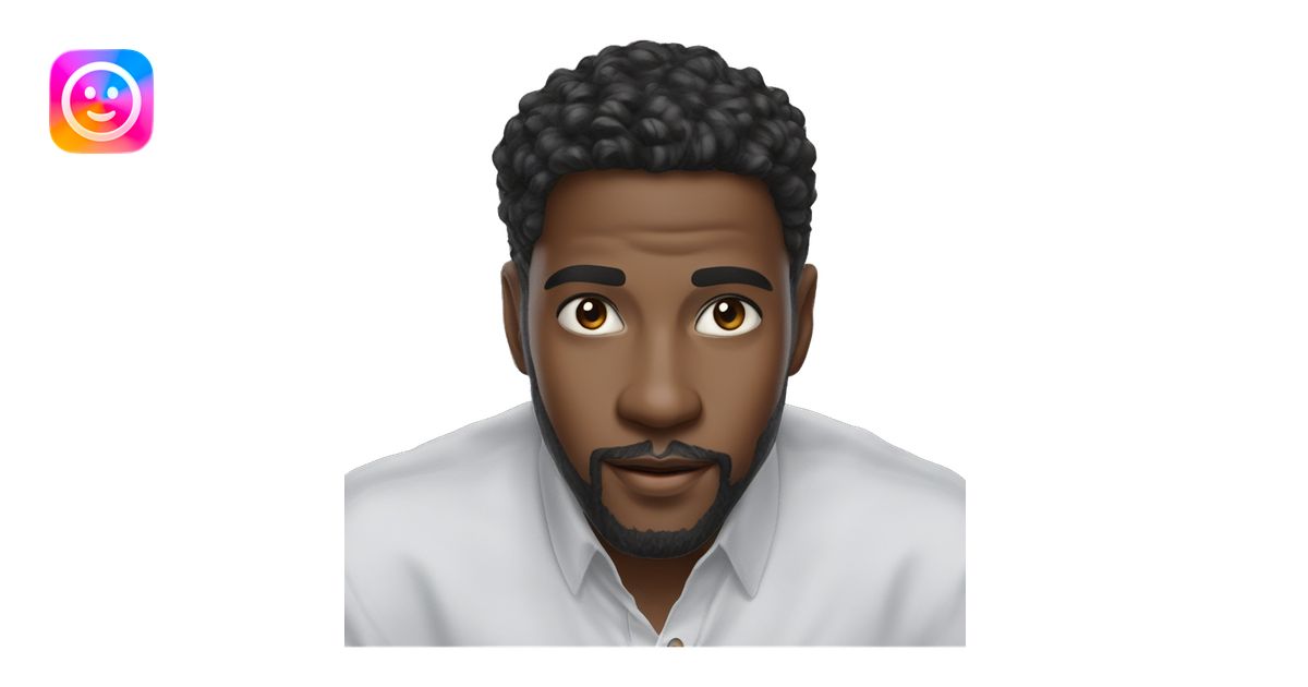 happy smiling man meme pose emoji | AI Emoji Generator