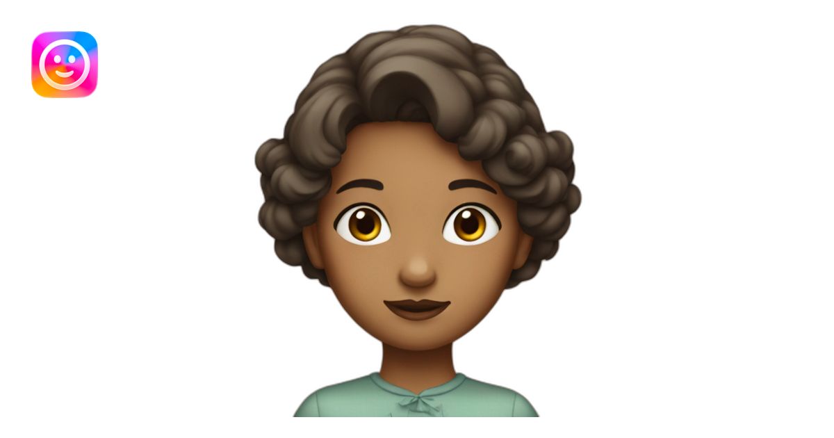 Nanno Girl from nowhere emoji | AI Emoji Generator