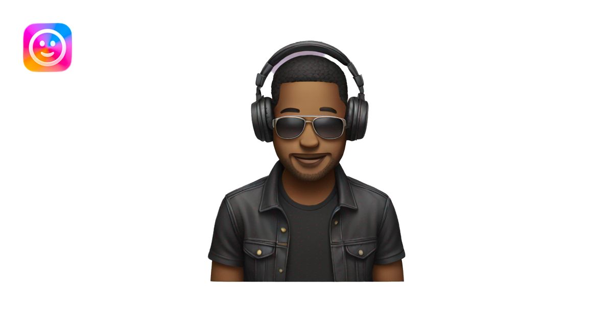 Dj emoji | AI Emoji Generator
