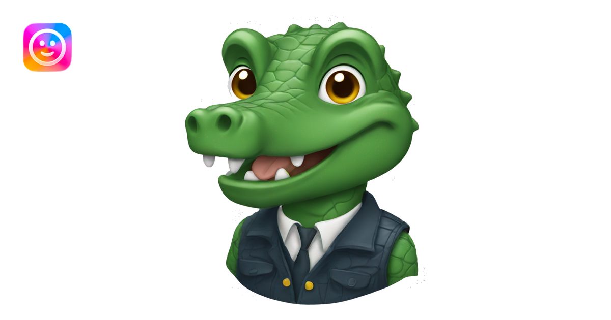 gator emoji | AI Emoji Generator