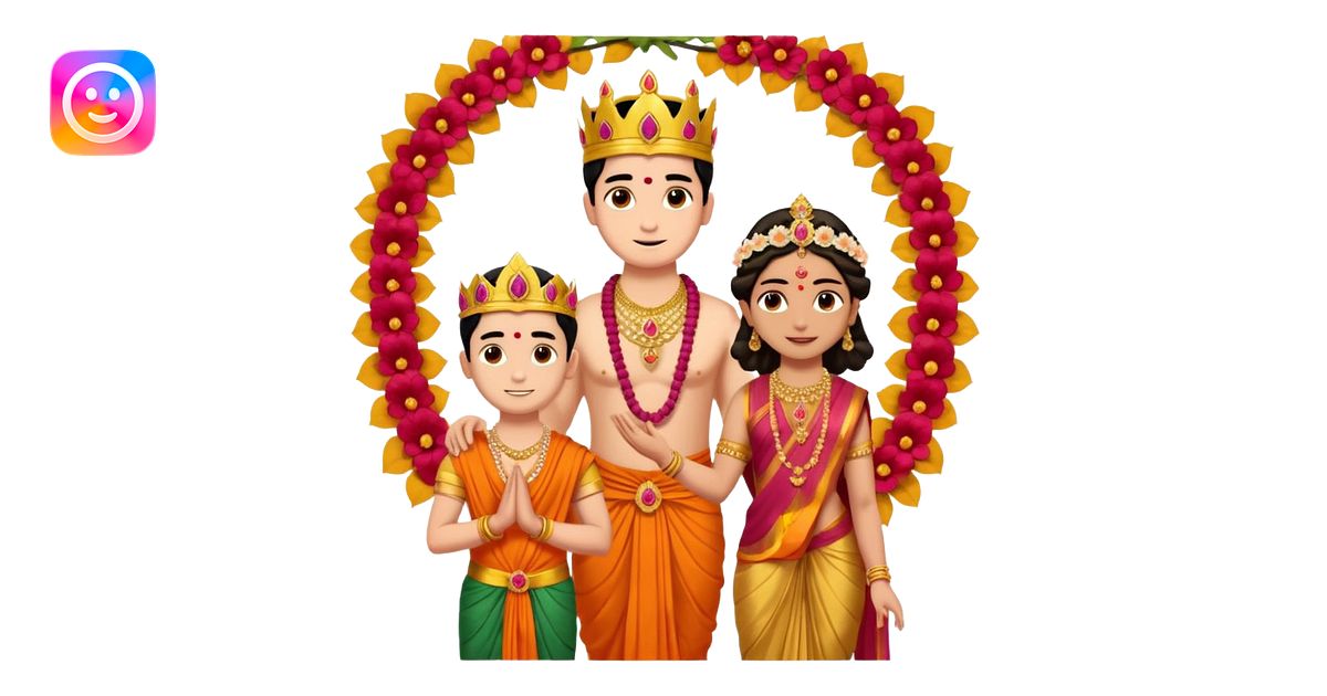 Brahmin boy is thanking to the bharatanatyam dancer. Only the girl is ...