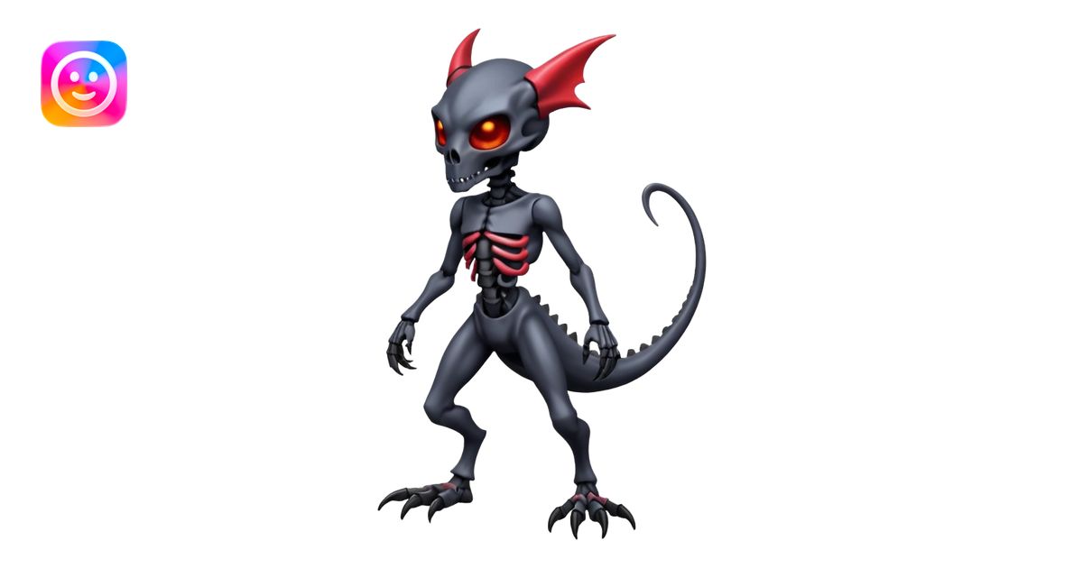Shiny Futuristic Badass Demonic Spectral Dusky Spooky Skull-faced Cool ...