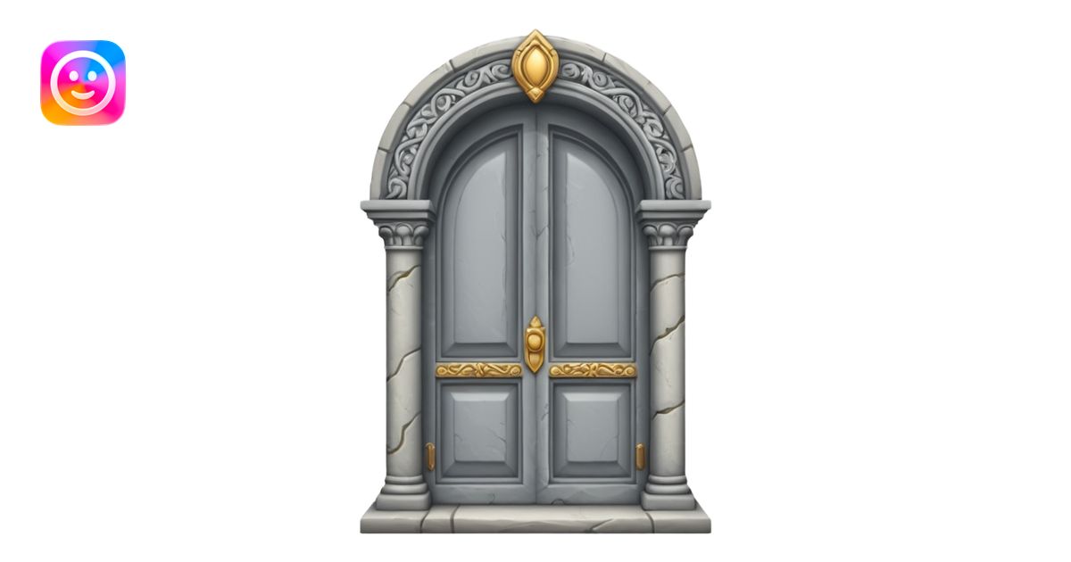 ancient door arch emoji emoji | AI Emoji Generator