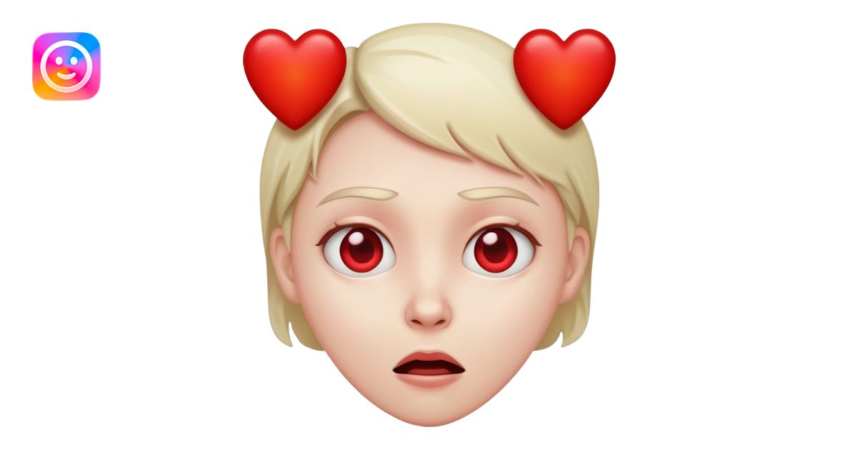 red heart in fear emoji | AI Emoji Generator