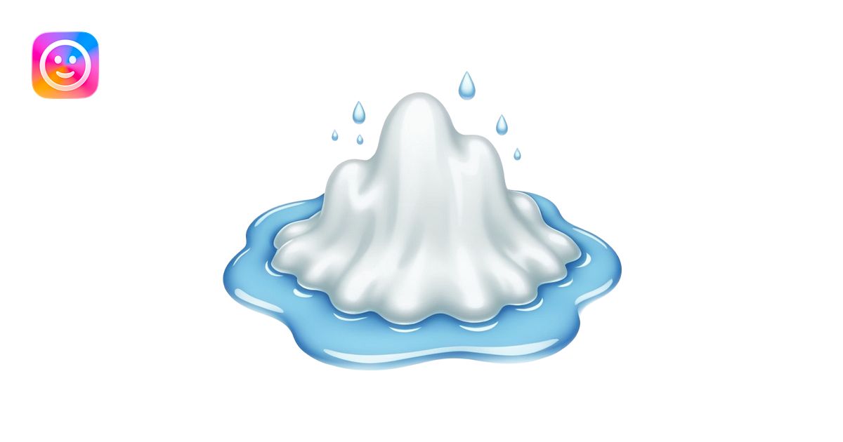 white goo emoji | AI Emoji Generator