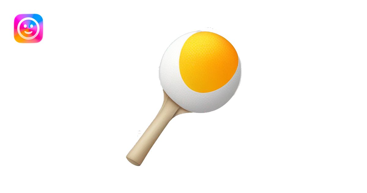 PING PONG BALL emoji | AI Emoji Generator