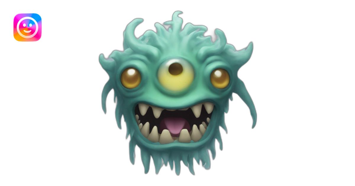 the mist monster emoji | AI Emoji Generator