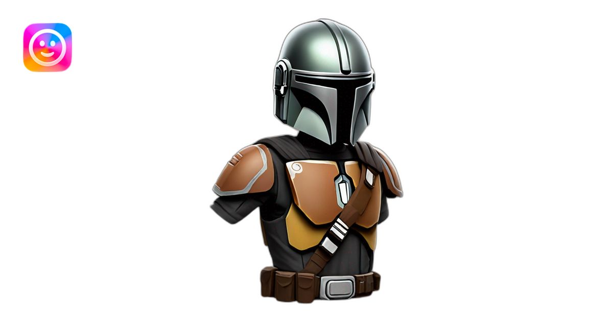 The mandalorian emoji | AI Emoji Generator