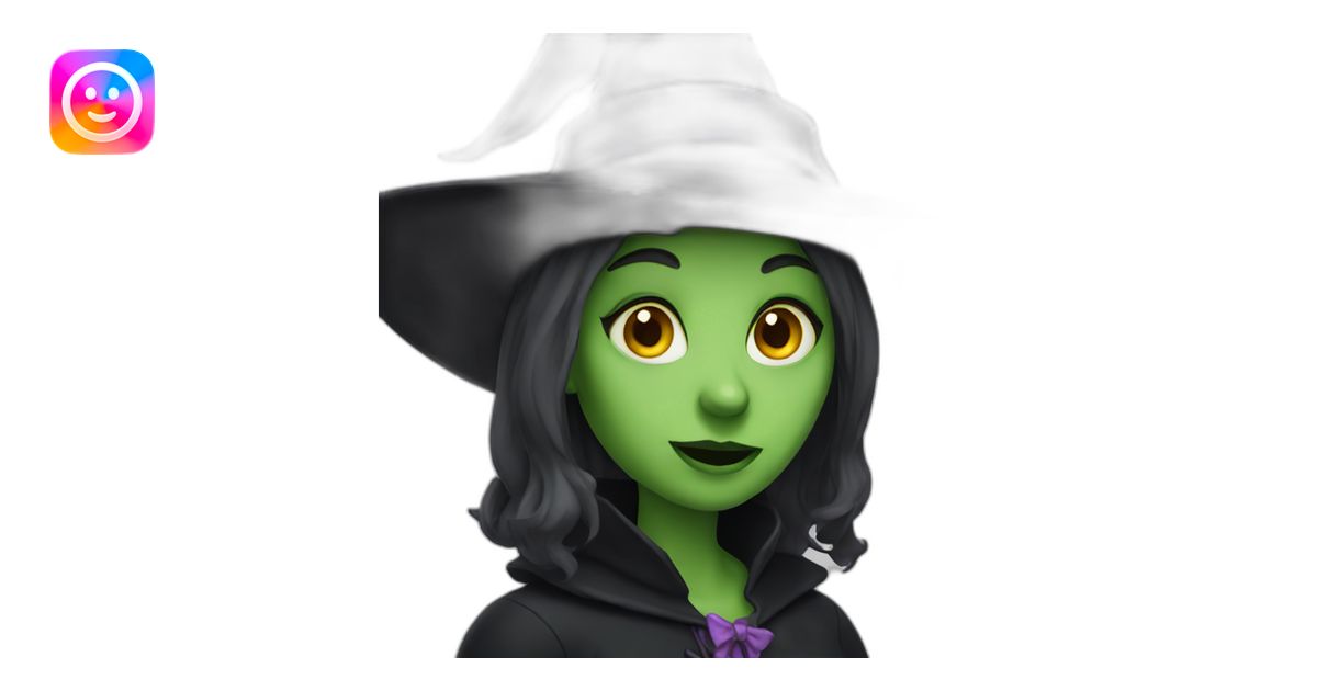 Halloween witch emoji | AI Emoji Generator